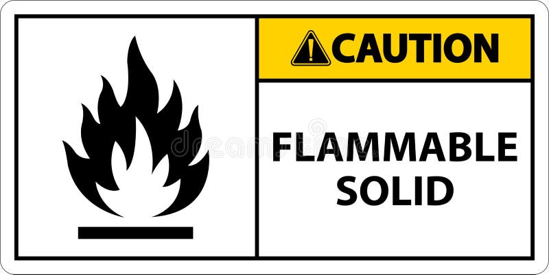 Flammable Solid Symbol