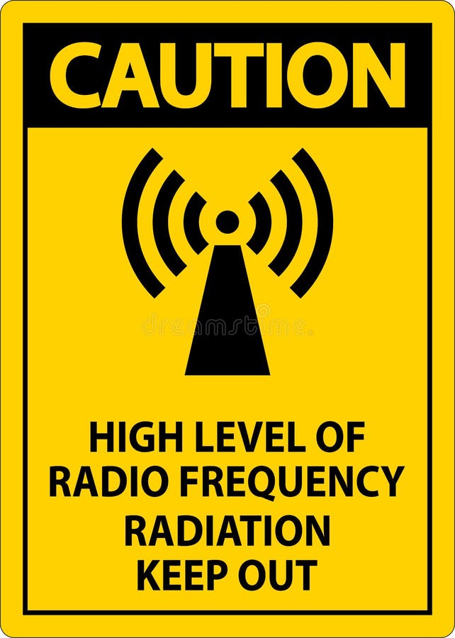 Caution High Voltage Label Sign Stock Vector - Illustration of notice ...