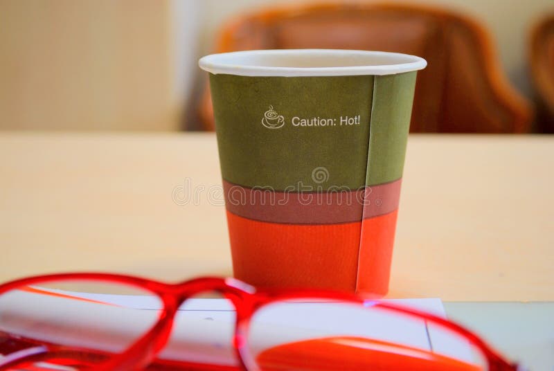 Caution hot stock photo. Image of table, business, environment - 42374836