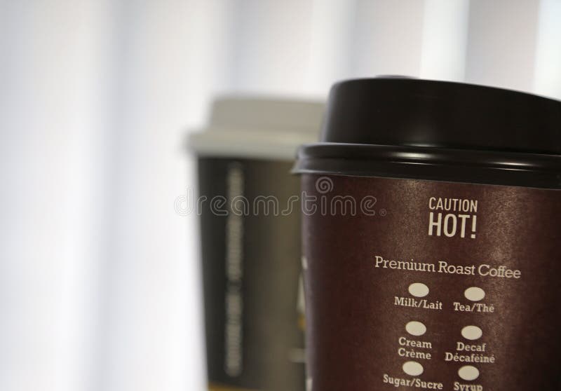 Caution hot stock image. Image of commute, holder, disposable - 31444419