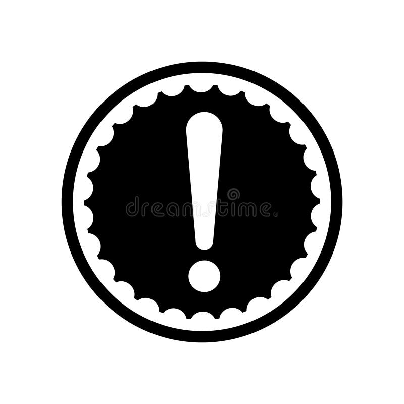Caution Icon Vector Isolated On White Background Caution Sign Stock
