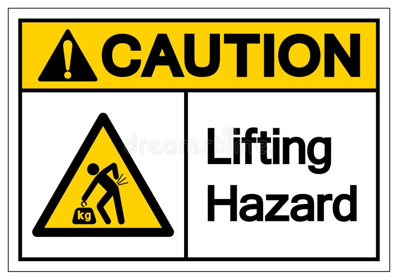 Weight Caution Sign Stock Illustrations – 2,526 Weight Caution Sign ...