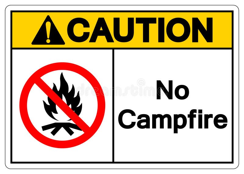 No Camp Fire Logo Stock Illustrations – 33 No Camp Fire Logo Stock ...