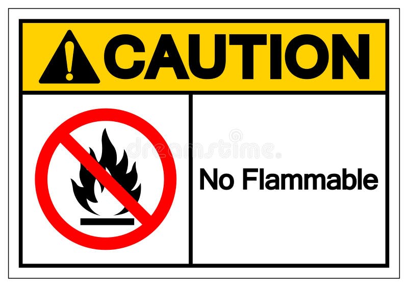 Flammable LPG Symbol Sign ,Vector Illustration, Isolate on White ...