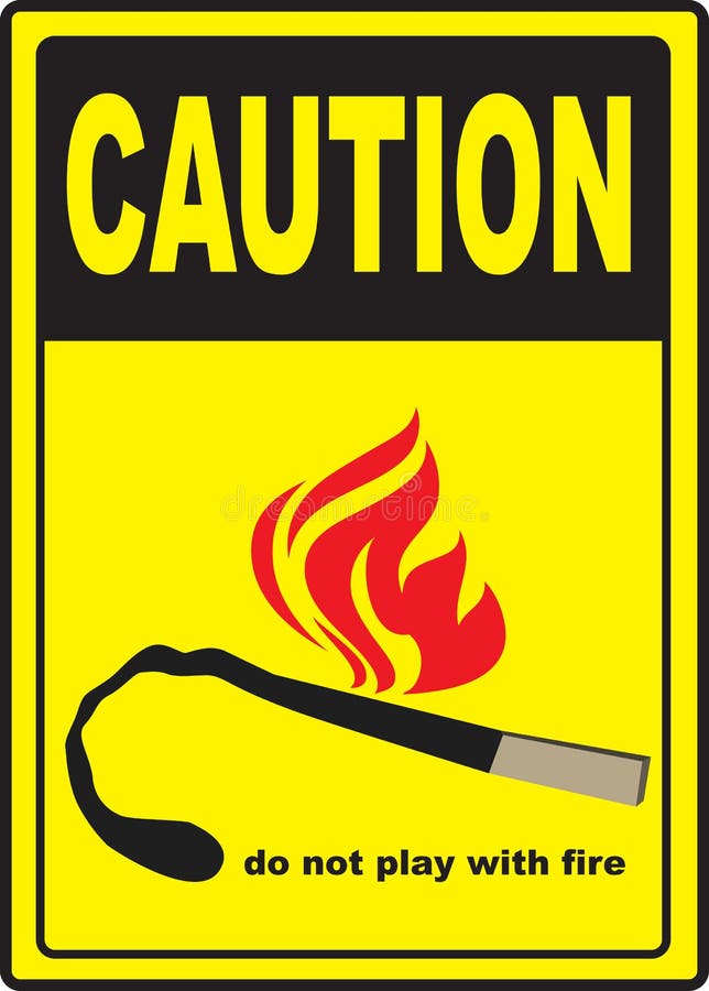 Play with fire 004 stock vector. Illustration of blaze - 105214236