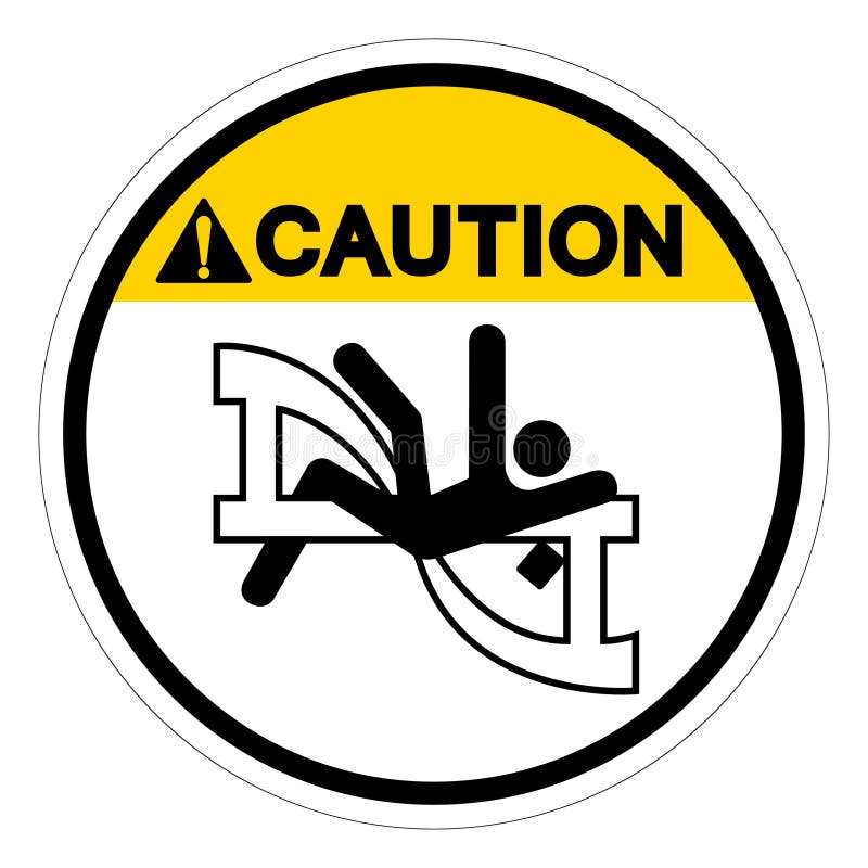 Caution Rotating Agitator Symbol Sign, Vector Illustration, Isolate on ...
