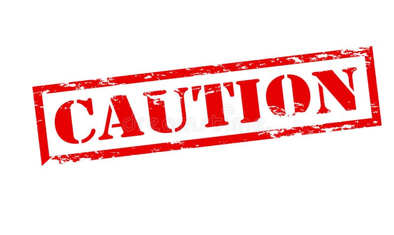 Caution stock illustration. Illustration of note, caution - 109013288