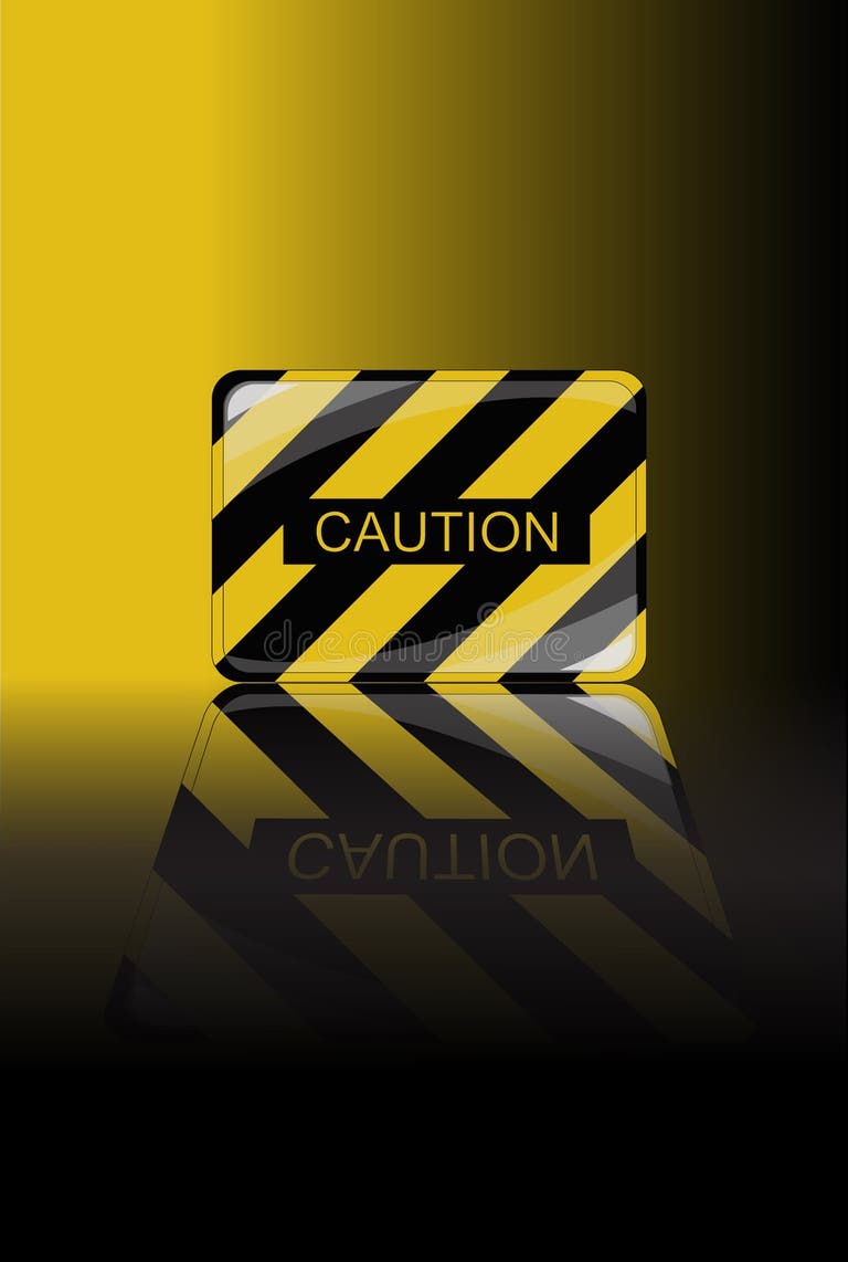Caution Signal Design Stock Illustrations – 31,628 Caution Signal ...
