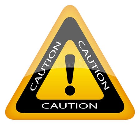 Caution Important Sign Stock Illustrations – 17,648 Caution Important ...
