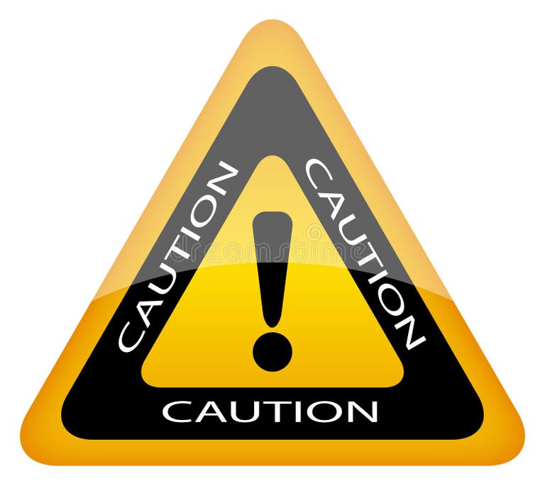 Caution Important Sign Stock Illustrations – 17,648 Caution Important ...