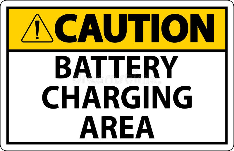 Caution Batteries Stock Illustrations – 322 Caution Batteries Stock ...