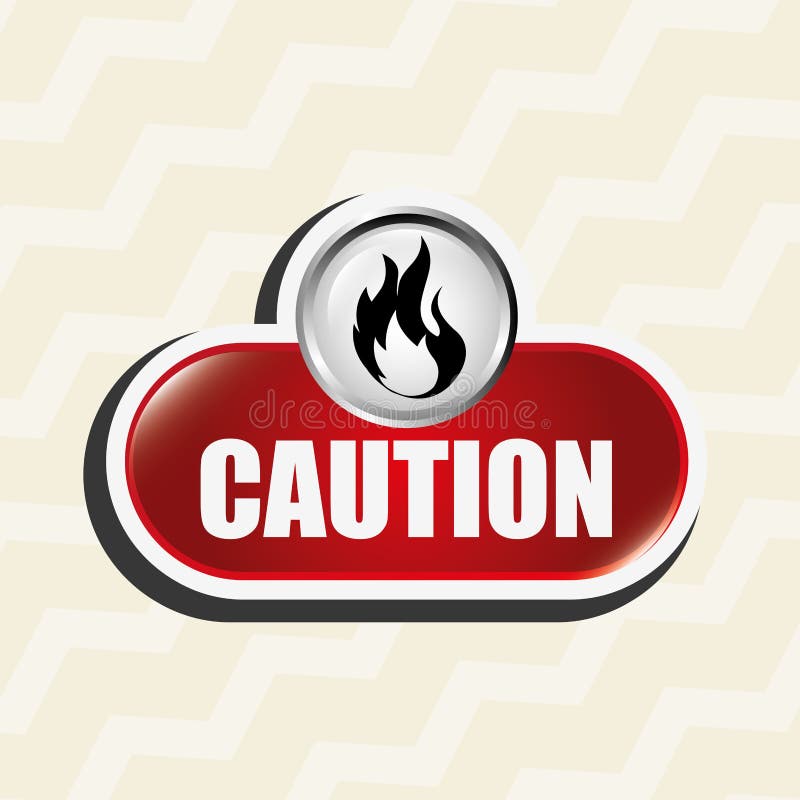 Caution sign design stock illustration. Illustration of sign - 69737056