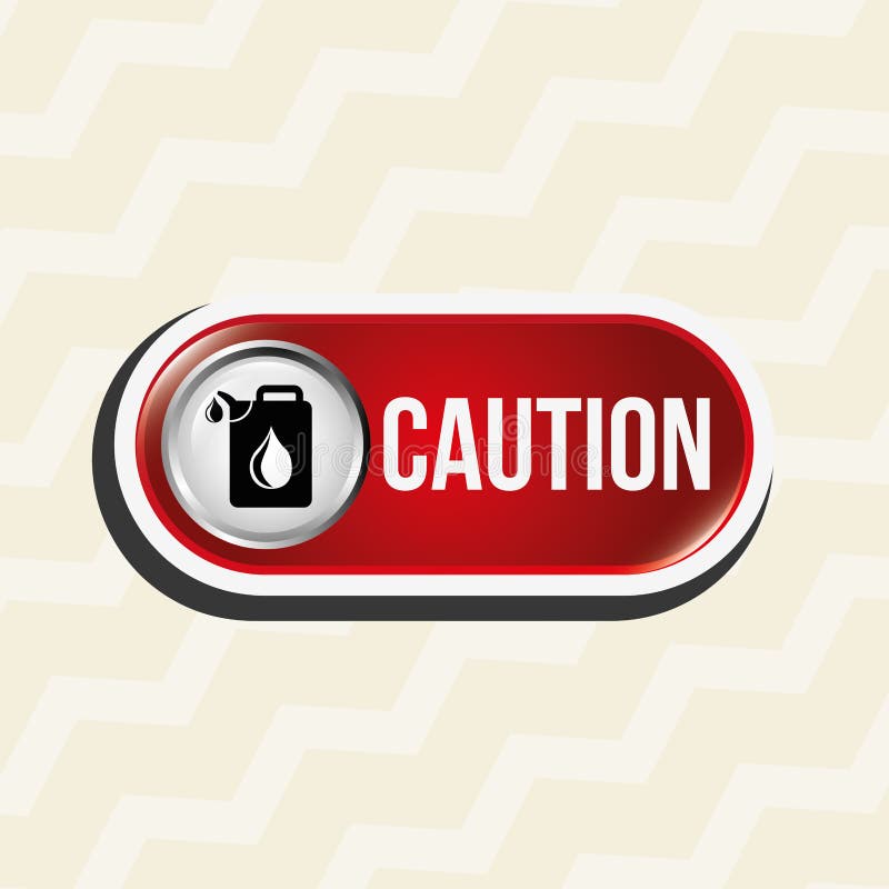Caution sign design stock illustration. Illustration of safety - 69737058
