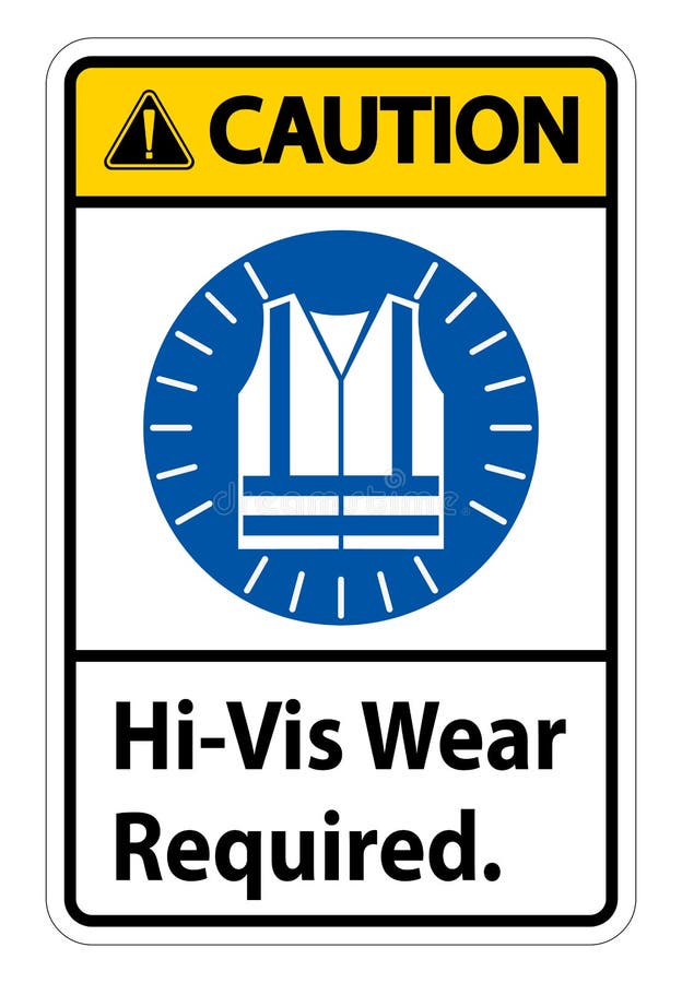 Hi Vis Stock Illustrations – 210 Hi Vis Stock Illustrations, Vectors ...
