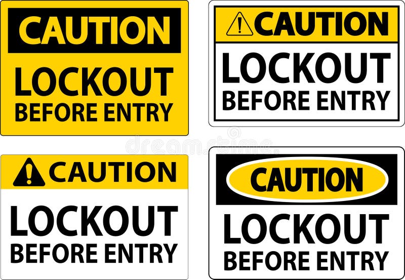 Danger Lockout Stock Illustrations – 638 Danger Lockout Stock ...