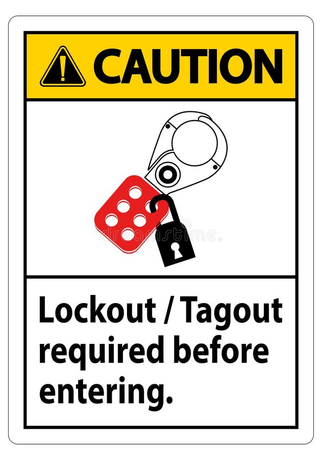 Lockout Tagout Machine Stock Illustrations – 76 Lockout Tagout Machine ...