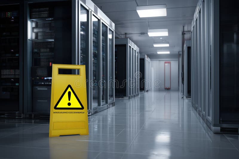 Caution Sign in a Modern stock illustration. Illustration of mark ...