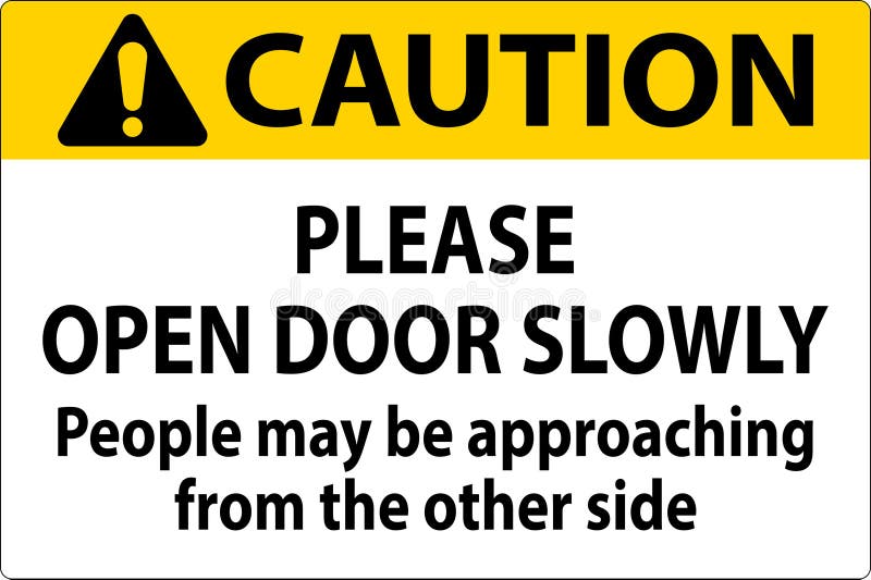 Door Open Slowly Stock Illustrations – 123 Door Open Slowly Stock ...