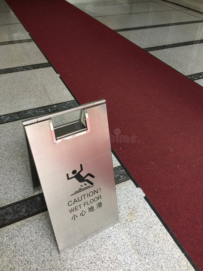 Caution sign stock image. Image of signpost, posts, stainless - 54000493