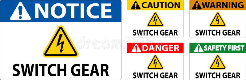 Caution Do Not Switch on Symbol Sign Isolate on White Background,Vector ...