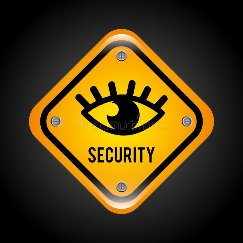 Caution signal stock illustration. Illustration of warning - 48084495