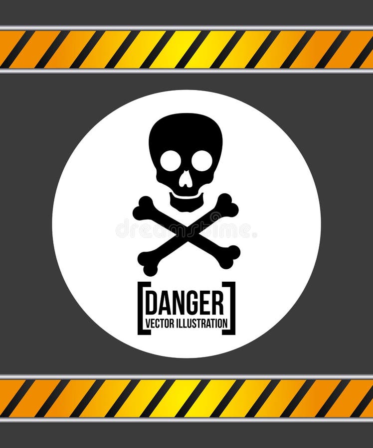 Caution signal stock vector. Illustration of emblem, mark - 43656116