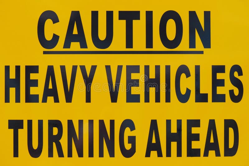 Caution Signboard stock image. Image of block, drivers - 30833265