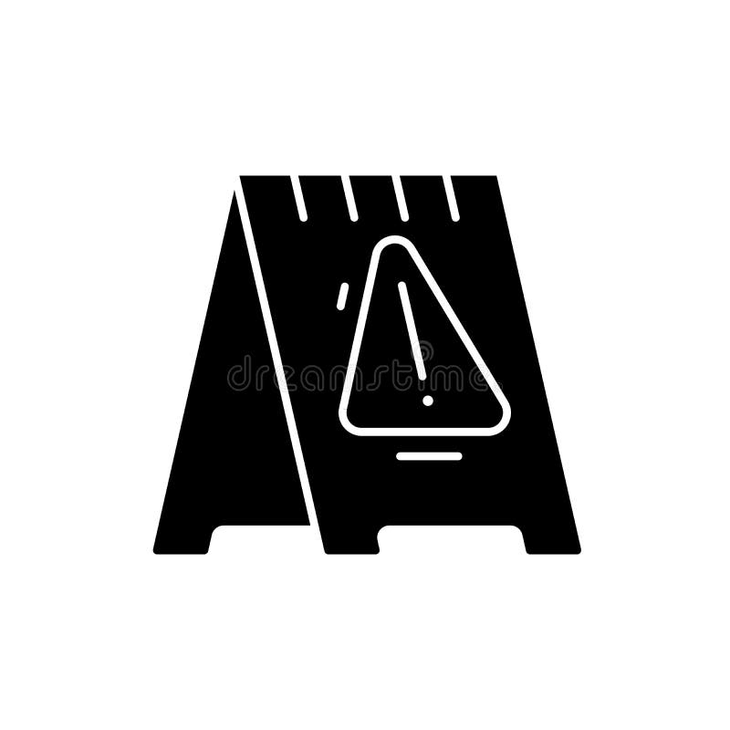 Caution Signpost Vector Line Icon, Linear Concept, Outline Sign, Symbol ... Caution Signpost Vector Line Icon, Linear Concept, Outline Sign, Symbol ...