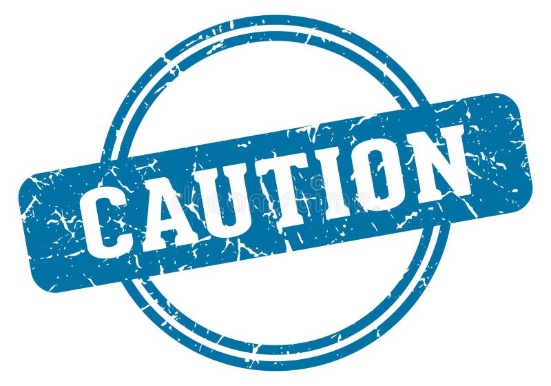 Caution stamp stock vector. Illustration of overlay - 347663282