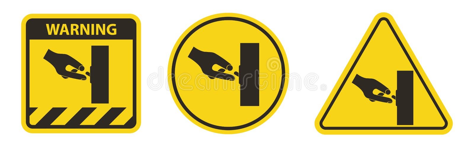 Caution Do Not Switch on Symbol Sign Isolate on White Background,Vector ...