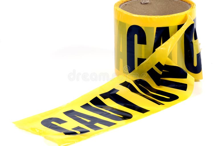 Caution Tape stock photo. Image of caution, construction - 265862
