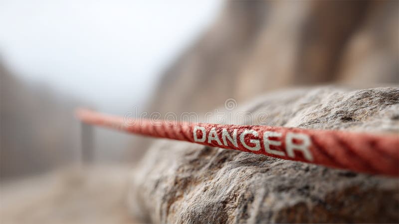 Caution Tape Cordoning Off Blurred Forensic Investigation Site ...