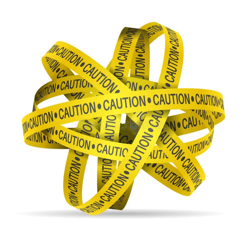 Caution tape stock vector. Illustration of text, warning - 211053754