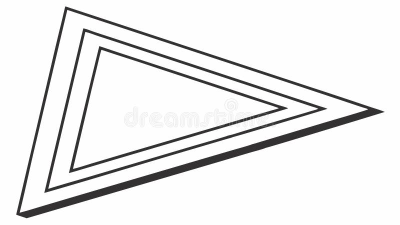 Caution Traffic Sign Geometric Element, Vector Design Generative AI ...