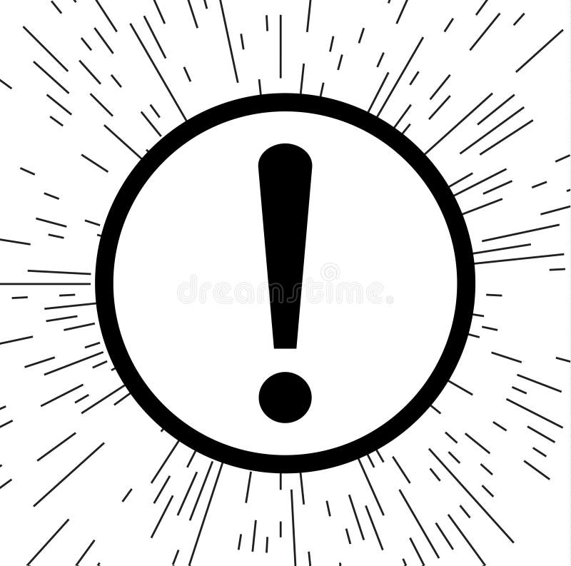 Caution vector icon stock illustration. Illustration of design - 114650560