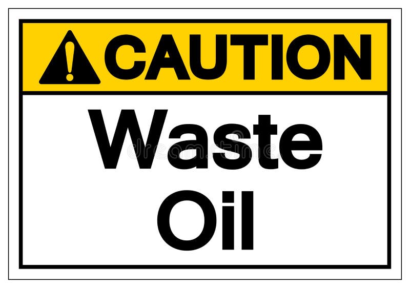 Caution Waste Chemical Storage only Symbol Sign , Vector Illustration ...