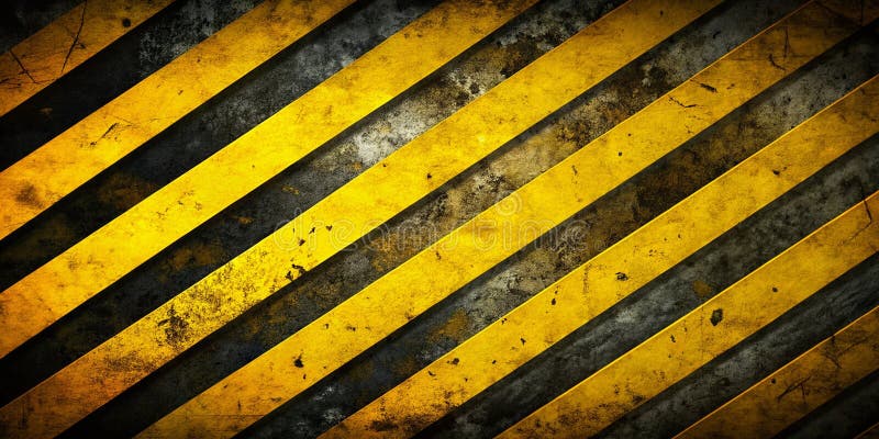 Cautionary Yellow and Black Stripes Background a Powerful Visual for ...
