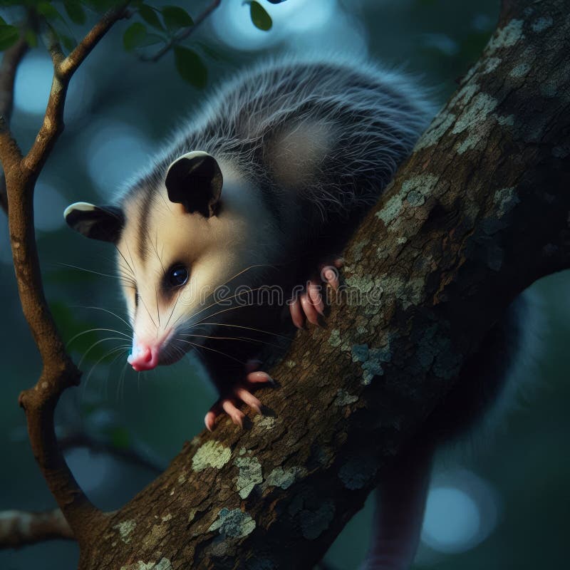 Cautious Steps in the Dark stock illustration. Illustration of nose ...