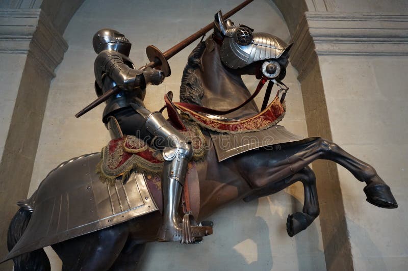 Cavalier médiéval image stock. Image du métal, chevalier - 45027759