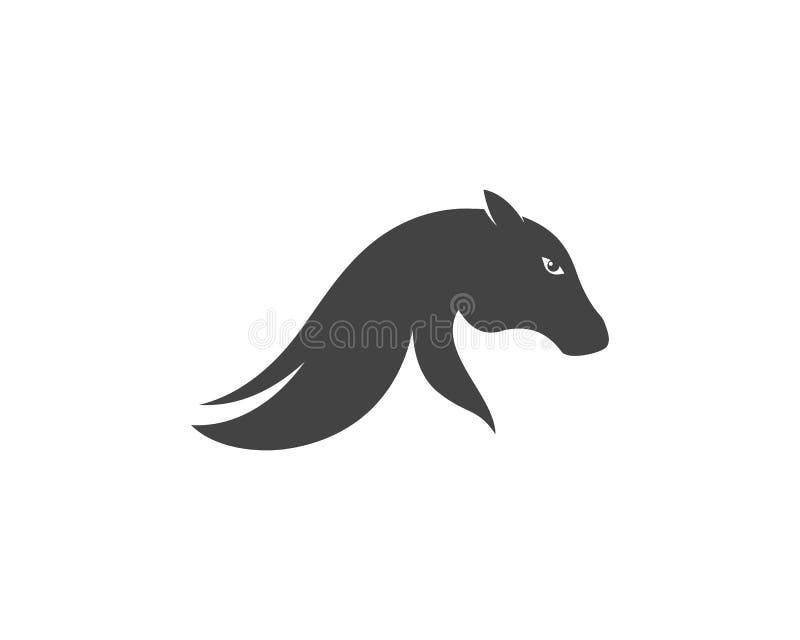 Cavallo Logo Template illustrazione vettoriale. Illustrazione di ...