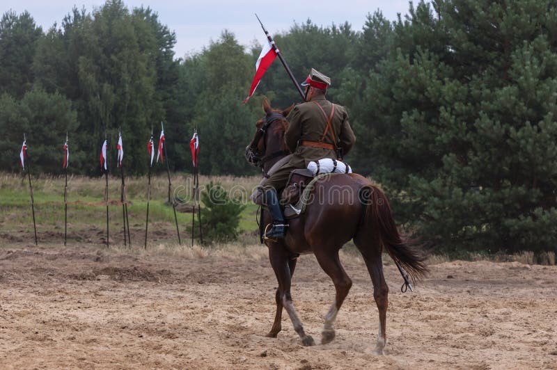 Polish cavalry editorial stock image. Image of history - 15028804