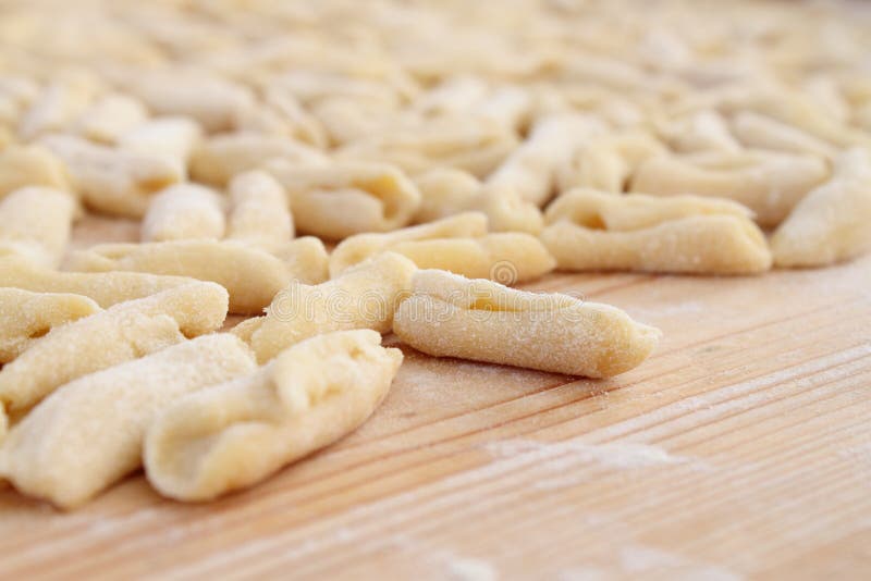 Cavatelli or capunti stock image. Image of traditional - 22942155