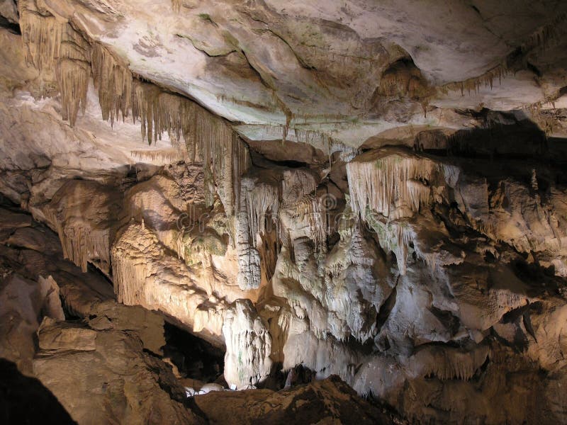 Jewel Cave Stalactites stock photo. Image of rock, dakota - 617986