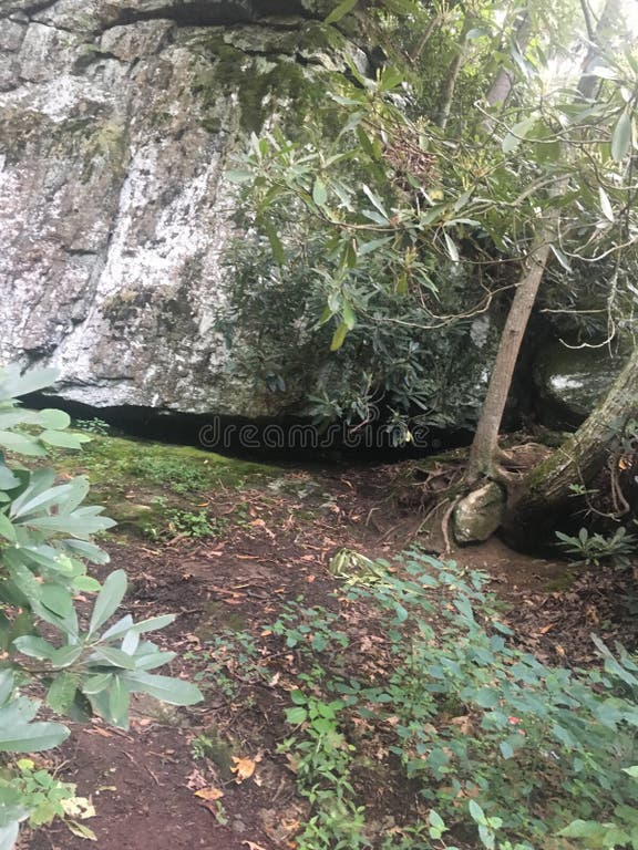 Cave stock photo. Image of cave, green, adventurous, grass - 97985986