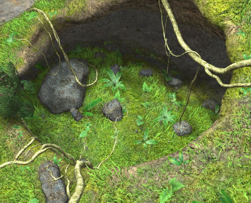 The Cave stock image. Image of trekking, lithino, grass - 41452895