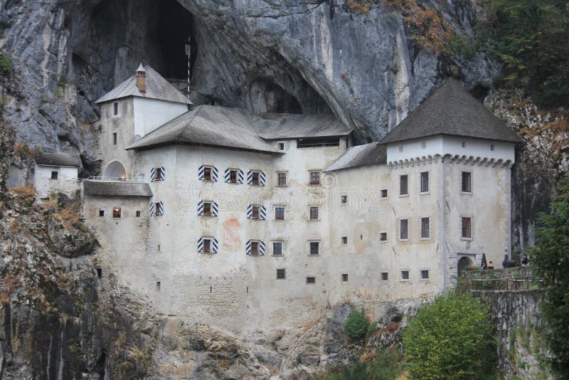 Cave castle stock photo. Image of rock, fortress, shelter - 49701128