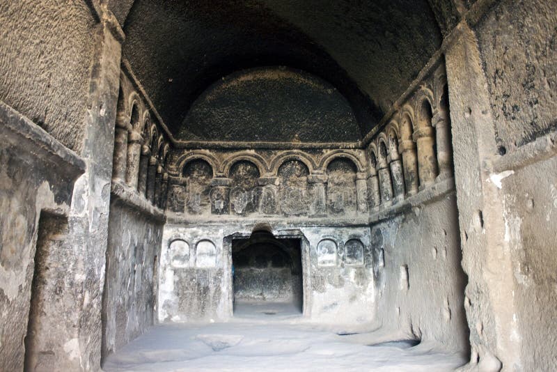 Cave church stock image. Image of kapadokia, geology - 22682119