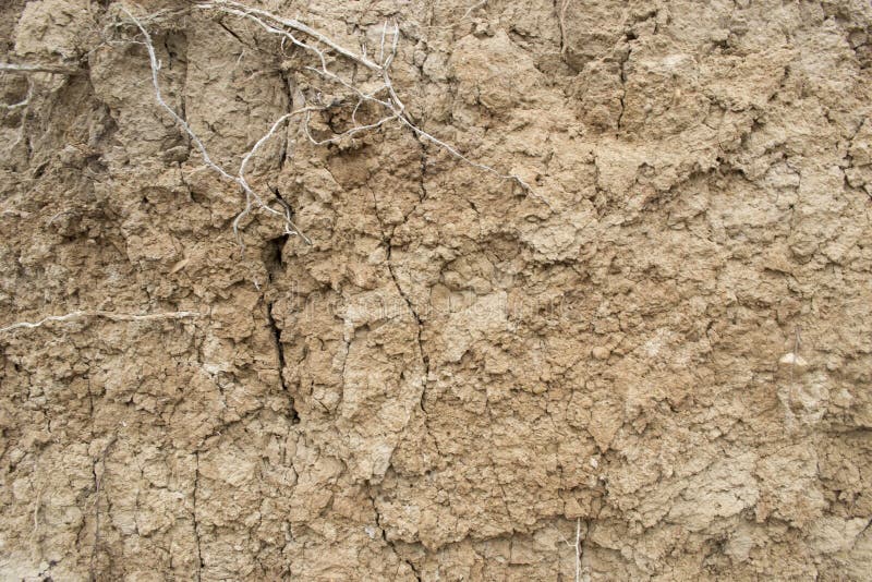 Cave clay wall texture stock image. Image of grunge, stone - 89741313