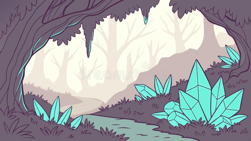 Cave with Crystals, Crystal Cave, Gem Cave, Underground Minerals, Geode ...