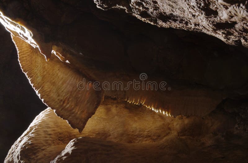 Cave details stock photo. Image of geologic, ground, details - 67615096